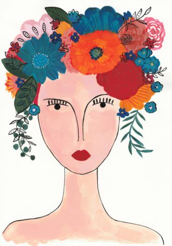 IRIS| Goddess of the Rainbow & Messenger of the Gods | Original A4 ...